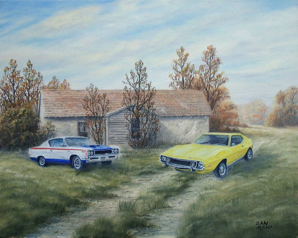 Memories Stretched Canvas Artwork by Dan Reid – Art Preserve Gallery
