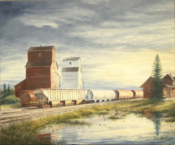 A New Day Stretched Canvas Artwork by Dan Reid – Art Preserve Gallery