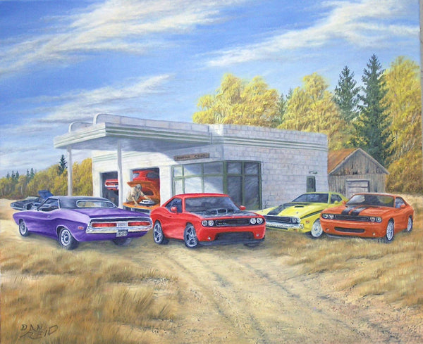 Challengers Old and New by Dan Reid – Art Preserve Gallery