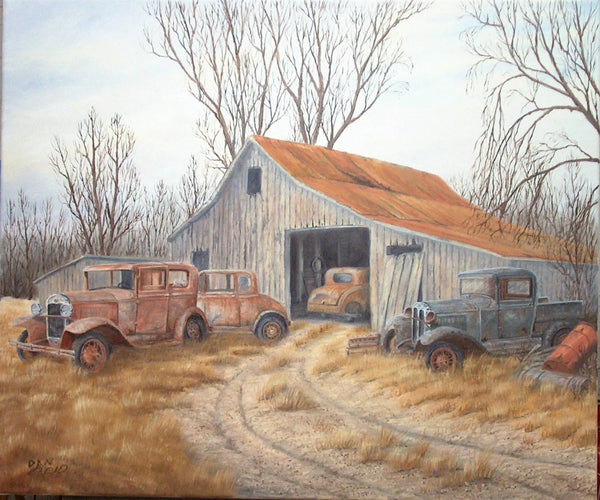 Country Retreat Stretched Canvas Artwork by Dan Reid – Art Preserve Gallery